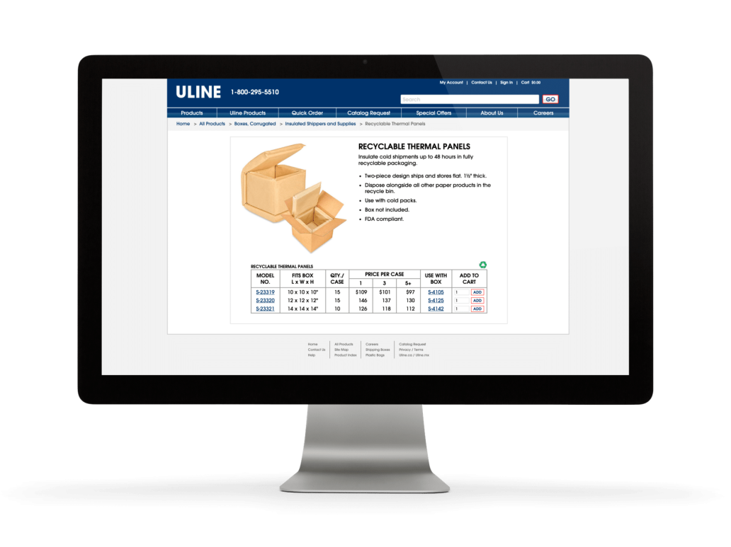 Shop - How to Buy ClimaCell Sustainable Packaging - TemperPack
