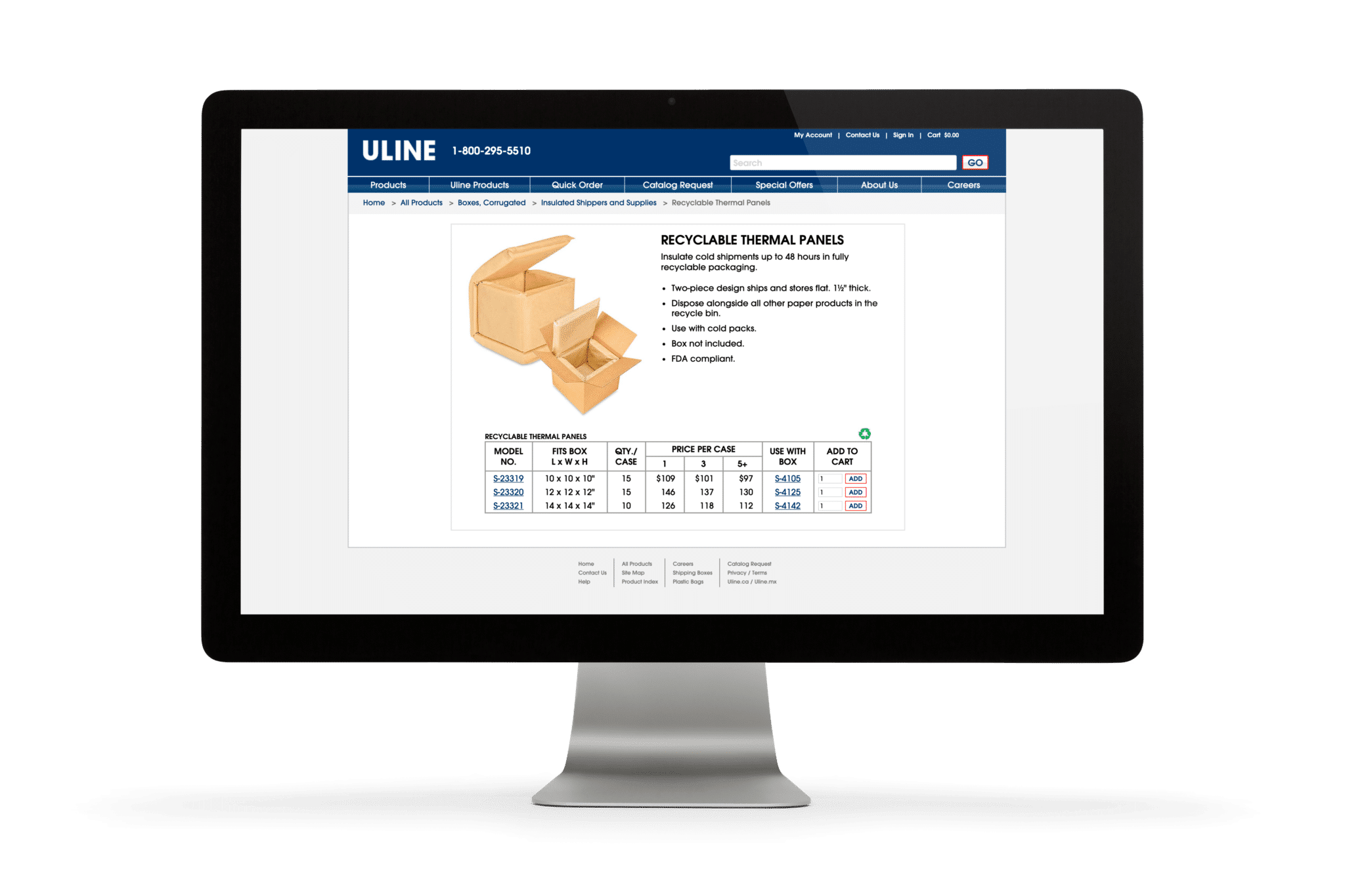 Shop - How to Buy ClimaCell Sustainable Packaging - TemperPack