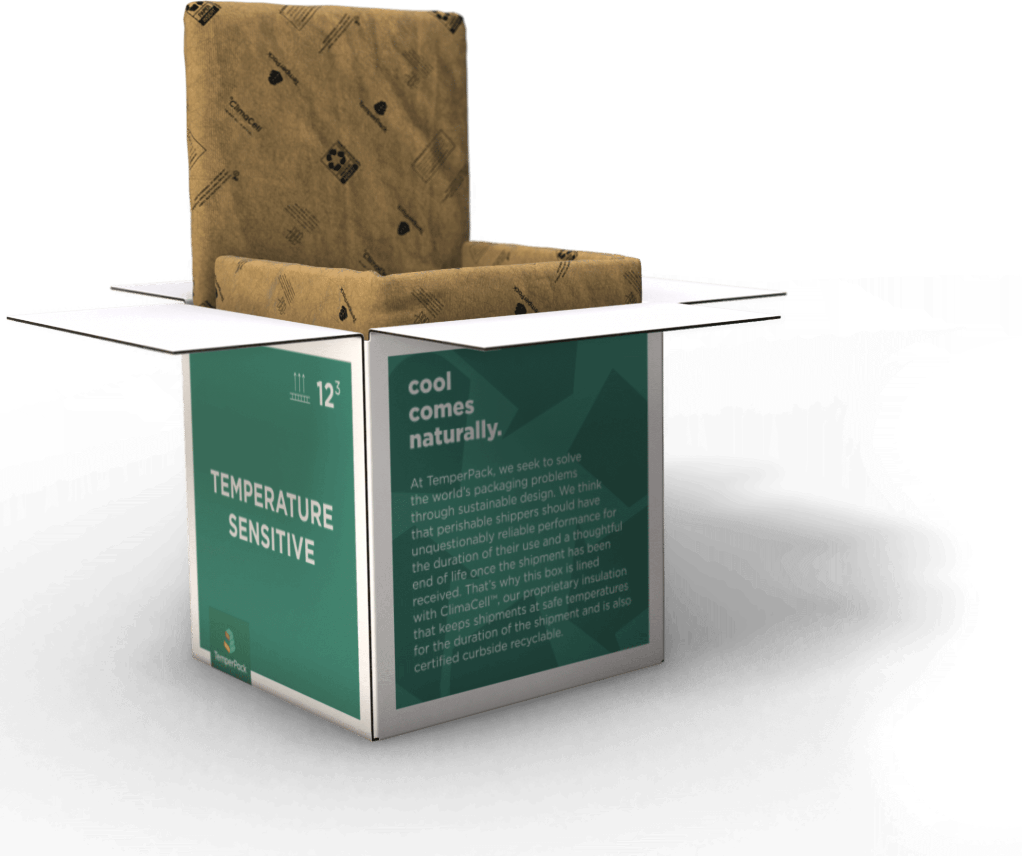 TemperPack. Protecting Products with Packaging that Protects the Earth.